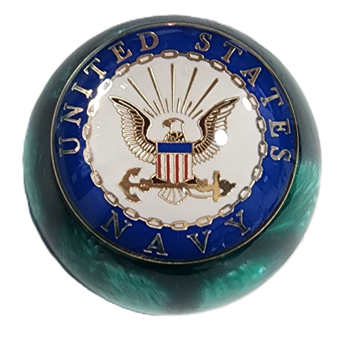 Pearl Green United States Navy Shift Knob – Twisted ShifterZ