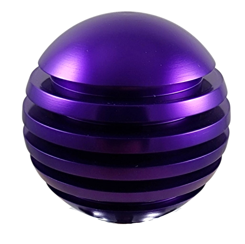 Purple Ring Style Grooved Aluminum Shift Knob – Twisted ShifterZ