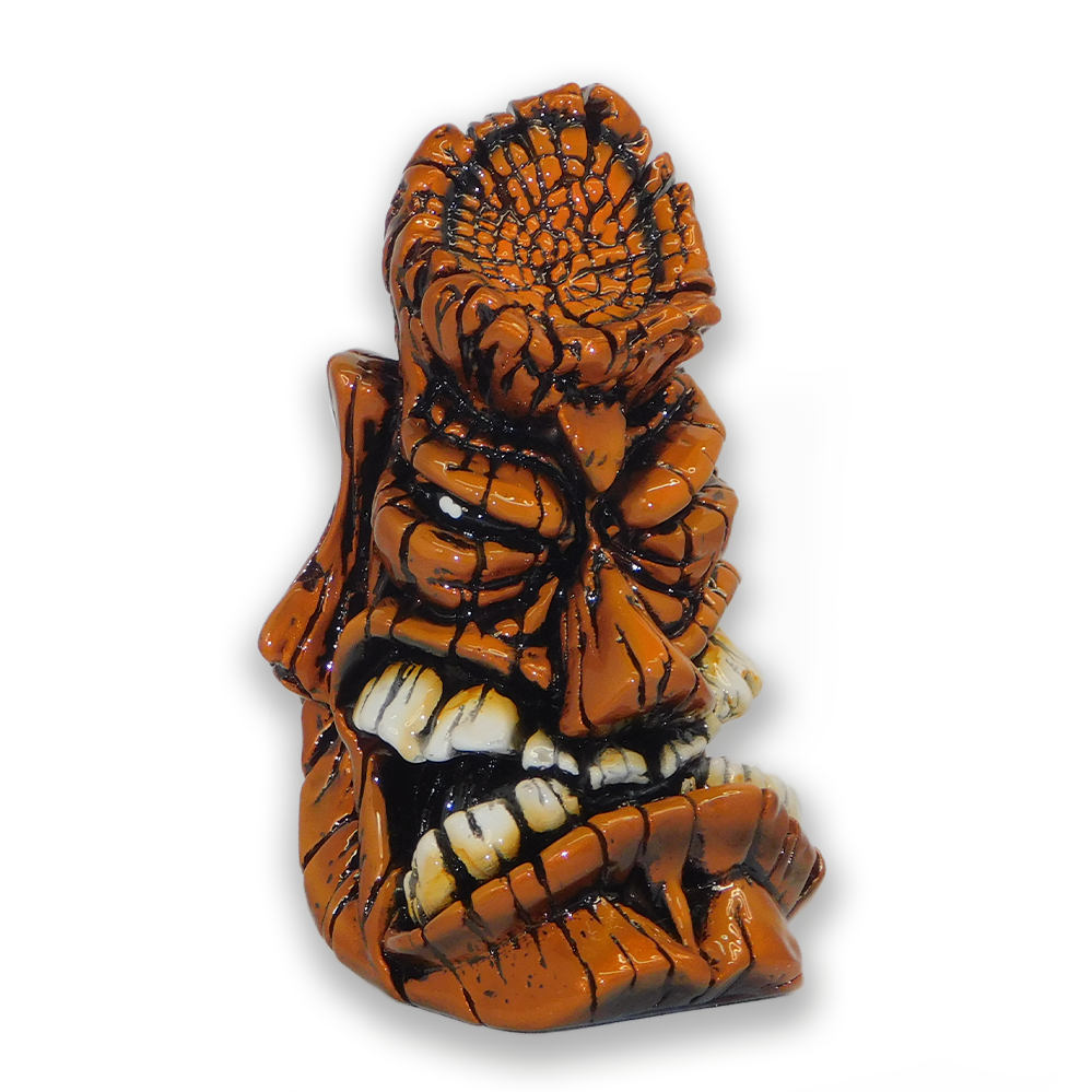 Terror Tiki - Metallic Pumpkin Shift Knob – Twisted ShifterZ