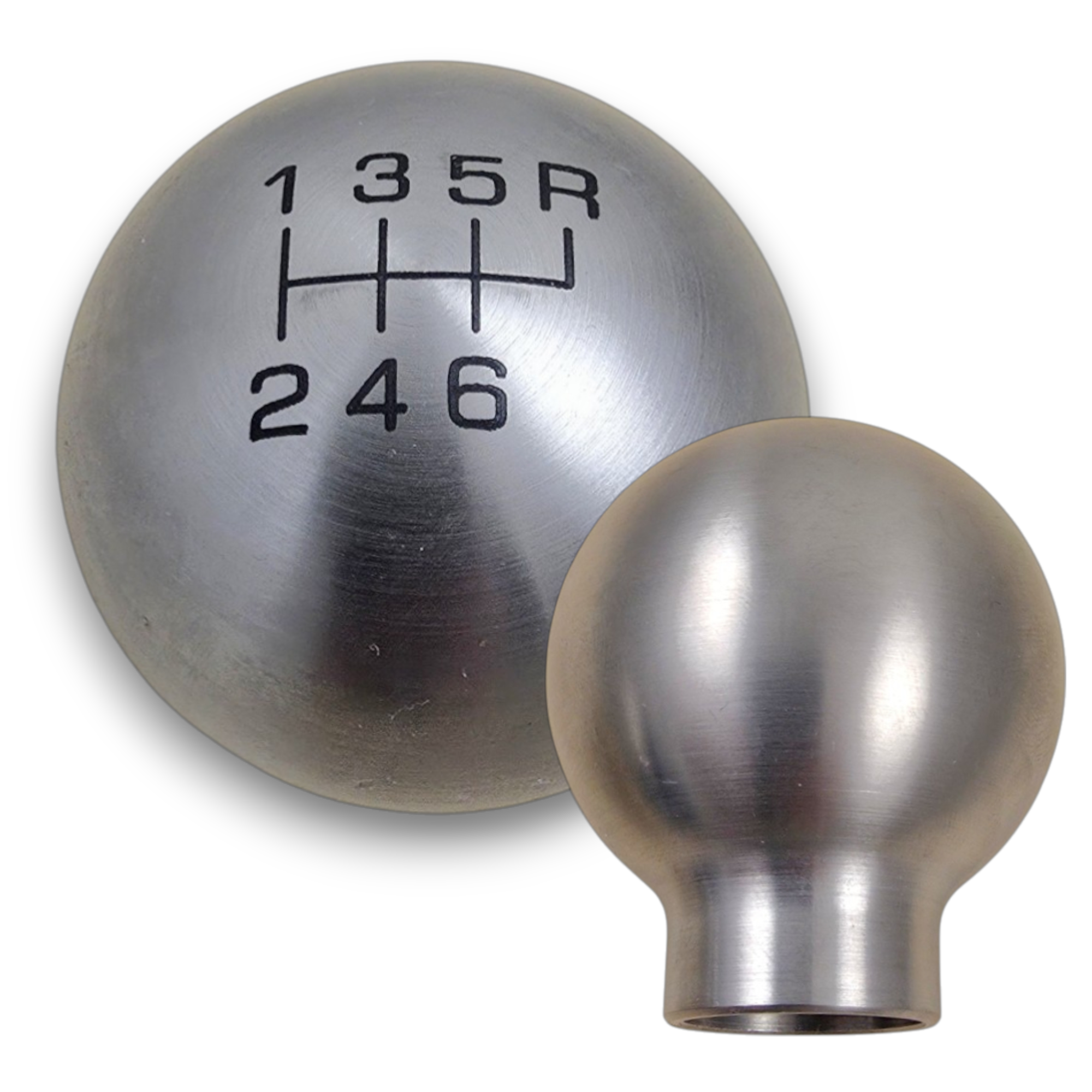 SSX-200 Extended Style Stainless Steel Heavy Weight 6 Speed Shift Knob ...
