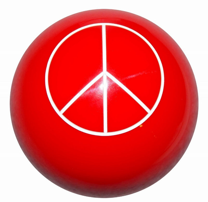 Red Peace Sign Shift Knob – Twisted ShifterZ