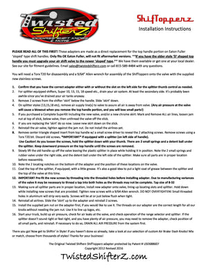 Custom Eaton Fuller Semi Truck Shifters 9 10 13 15 18 speed – Twisted ...